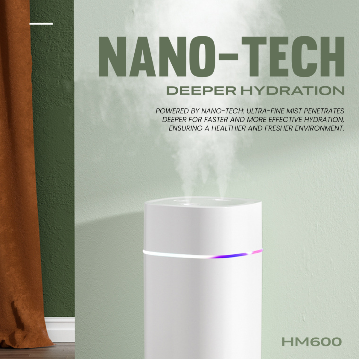 HM600 LARGE CAPACITY DUAL SPRAY HEAD HUMIDIFIER - Olympia Diary (S Pore ...